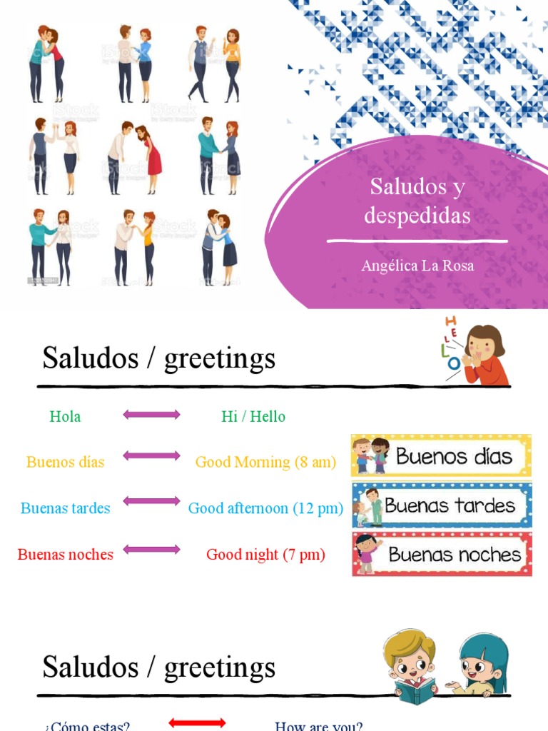 Saludos y Despedidas | PDF