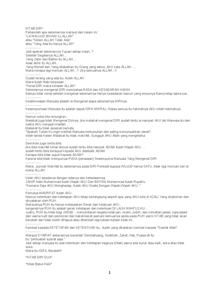 Kajian Ma'rifat | PDF