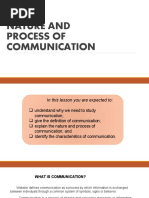 III. Lesson 1 - Elements of Communication | PDF | Nonverbal ...