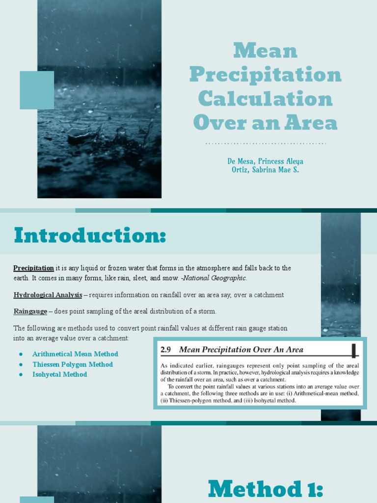Hydrology Report | PDF | Drainage Basin | Precipitation