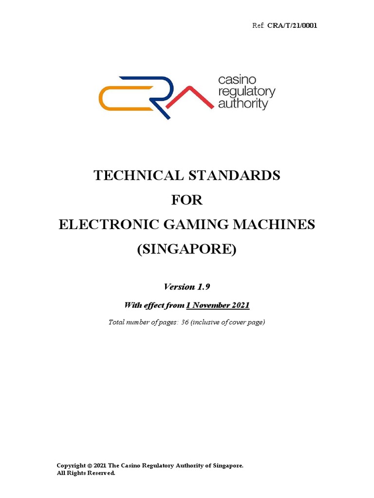 Technical Standards For Egm Version 1 9 - Approved | PDF | Computer ...