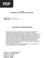 Esparraguerra - 16 Divisions of Construction | PDF | Specification ...