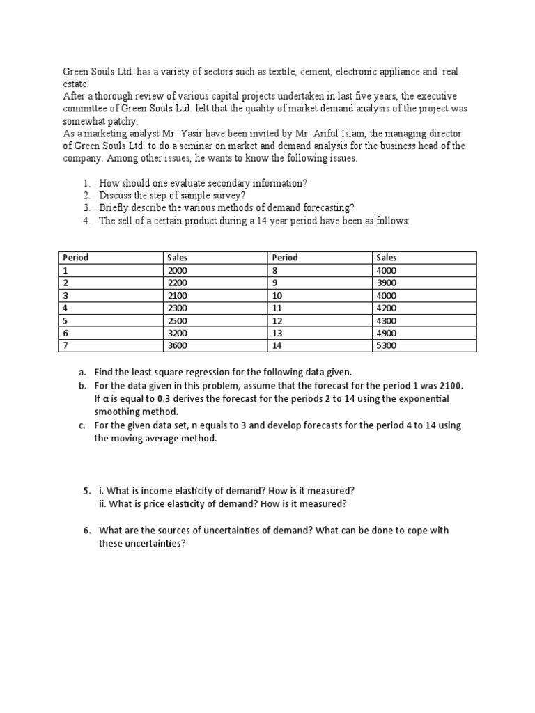 Market Demand Analysis | PDF | Sampling (Statistics) | Survey Methodology