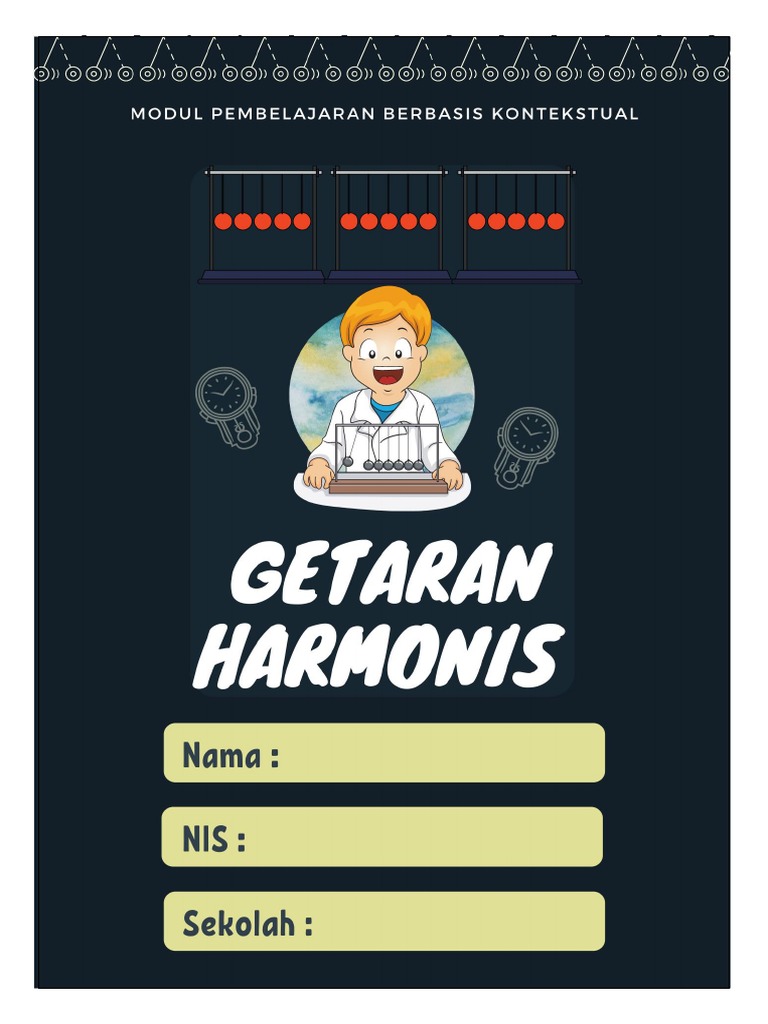 Modul Pembelajaran Berbasis Kontekstual Gerak Harmonis-Rev Soal-1 | PDF