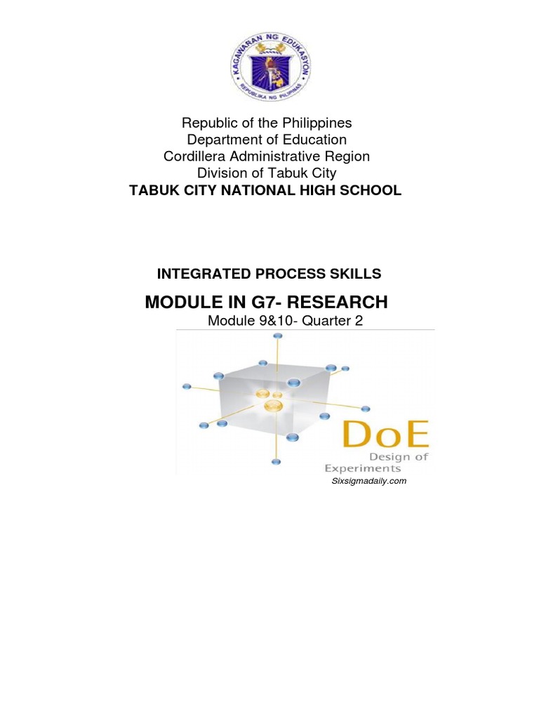 G7 Research Module Week 9-10 23a522b76fe2188718ddd03934 | PDF ...