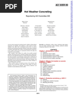 Aci-305r 91 PDF | PDF | Concrete | Cement
