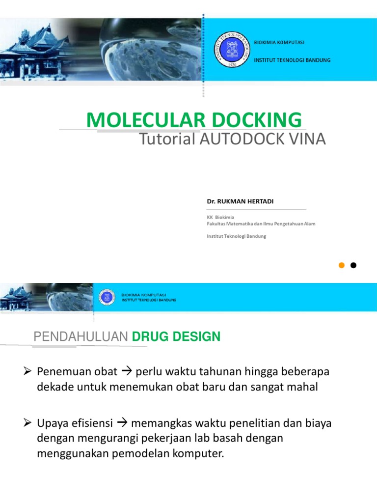 Molecular Docking | PDF | Komputer | Teknologi & Rekayasa