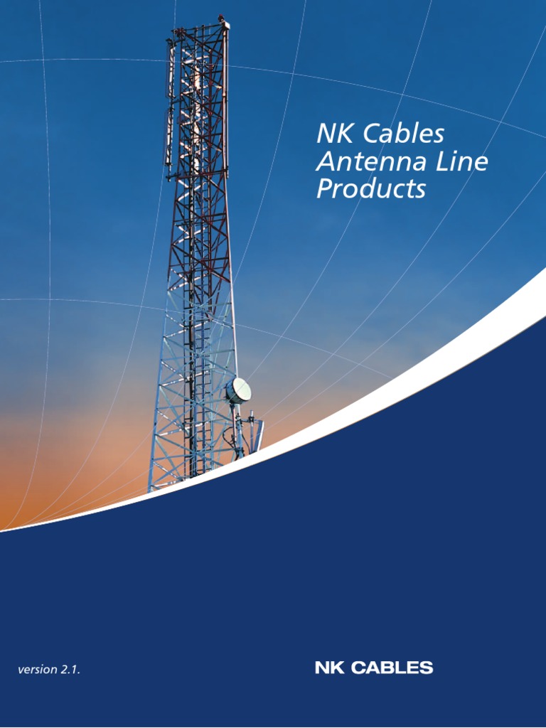 NK Cables Antenna Line Products | PDF | Insulator (Electricity ...