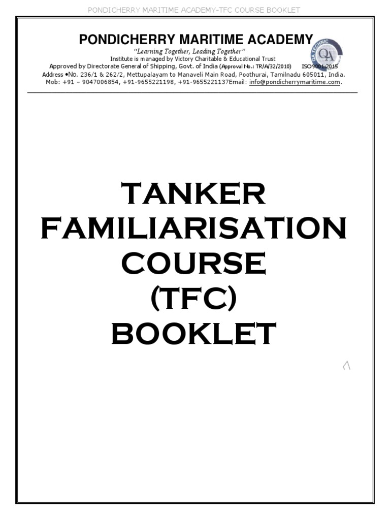 Tanker Familiarization Course Overview | PDF | Liquefied Petroleum Gas ...
