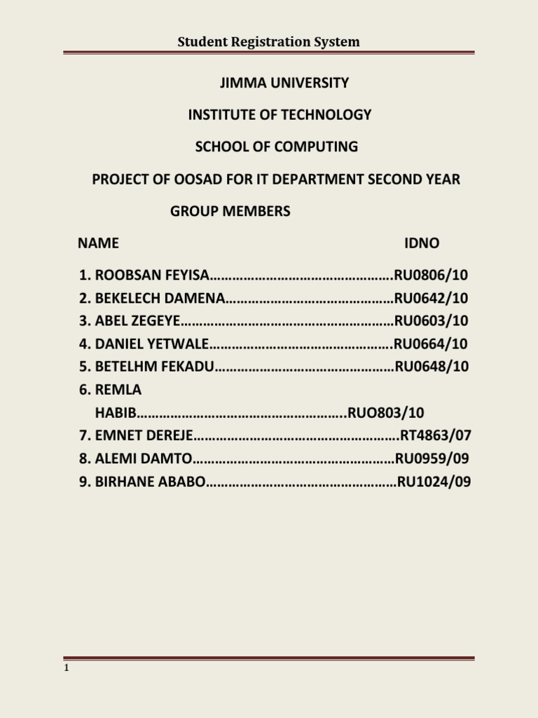 Oosad Project - Docx Robsan. | PDF | Use Case | System