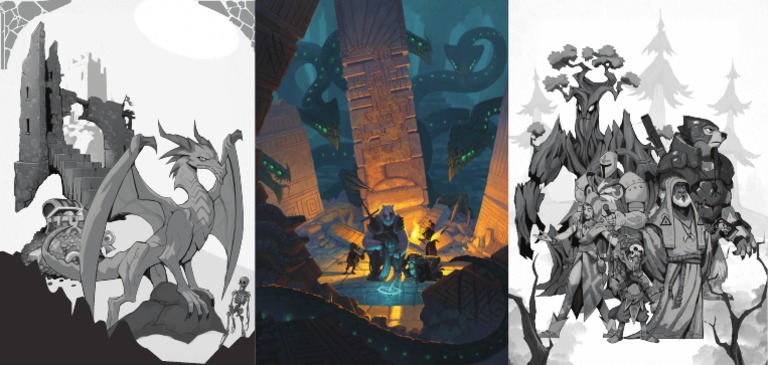 Tiny Dungeon 2E GM Screen Front | PDF