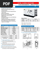 250KVA CUMMINS Diesel Generator Specifications | PDF | Diesel Engine ...