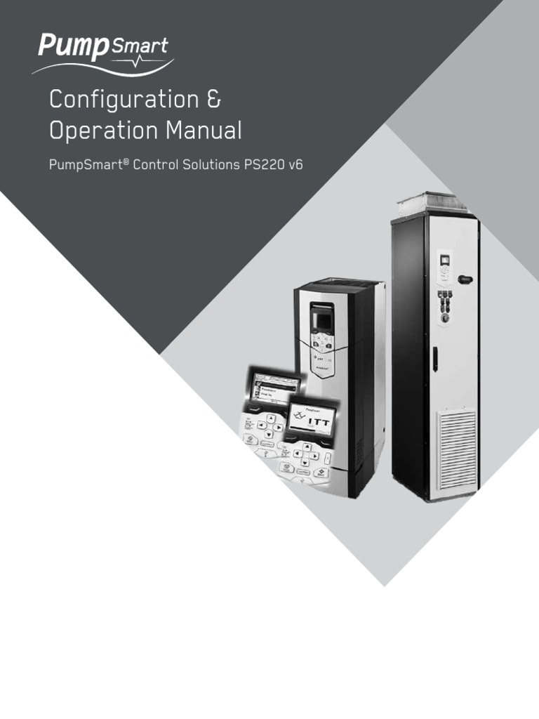 Configuration & Operation Manual: Pumpsmart Control Solutions Ps220 V6 | PDF | Pump | Electric Motor