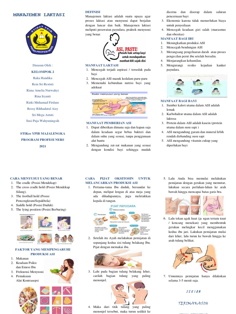 Fix Leaflet Proyek Inovasi Manajemen Laktasi | PDF