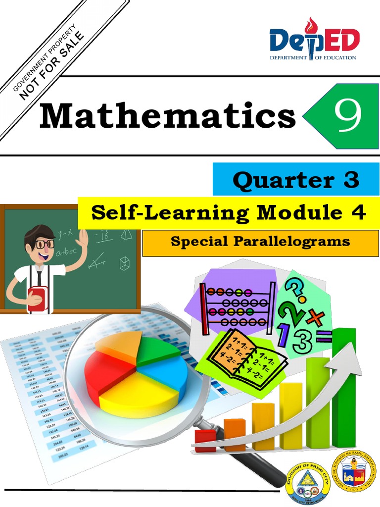 Mathematics: Self-Learning Module 4 | PDF | Rectangle | Perpendicular