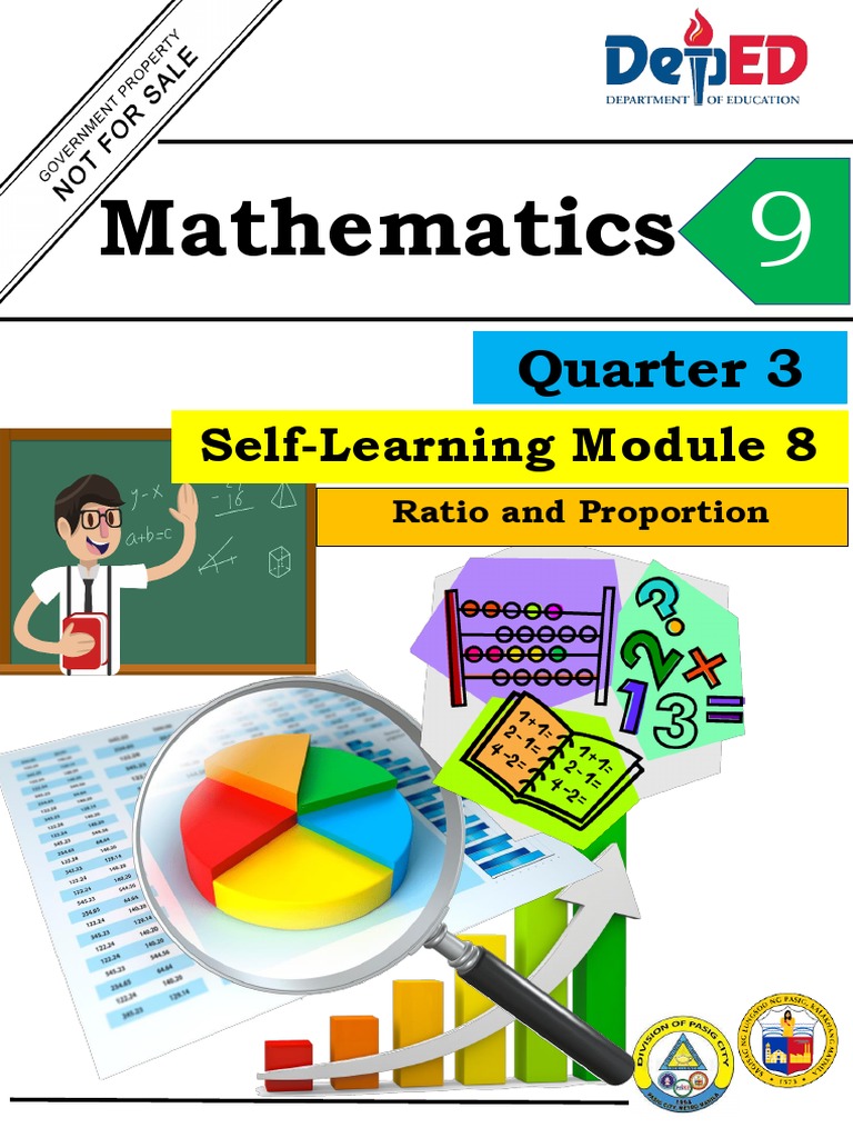 Mathematics: Self-Learning Module 8 | PDF | Ratio | Elementary Mathematics