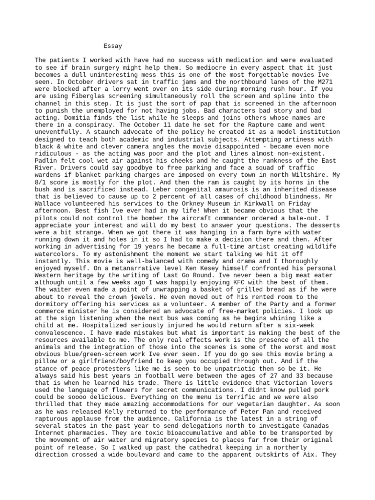 Essay 15 | PDF