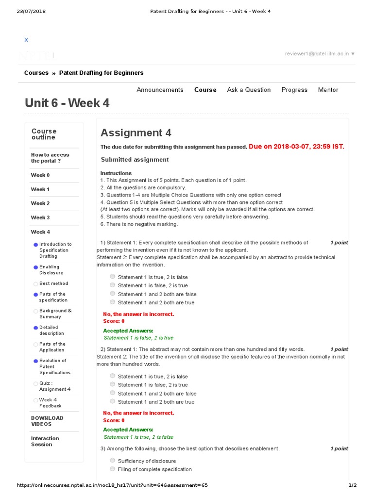 Unit 6 - Week 4: Assignment 4 | PDF | Intellectual Works | Intellectual ...