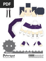 Jujutsu Kaisen - Sukuna Papercraft | PDF