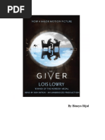 The Giver: A Book Report Summary | PDF | The Giver