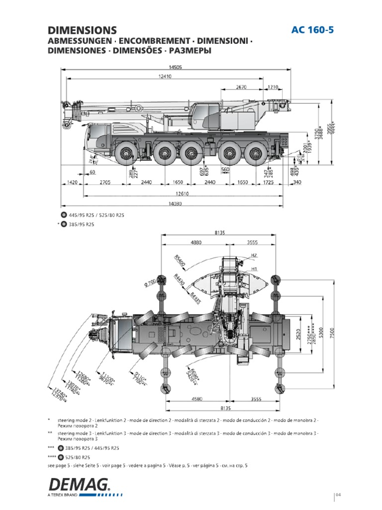Demag 160t | PDF