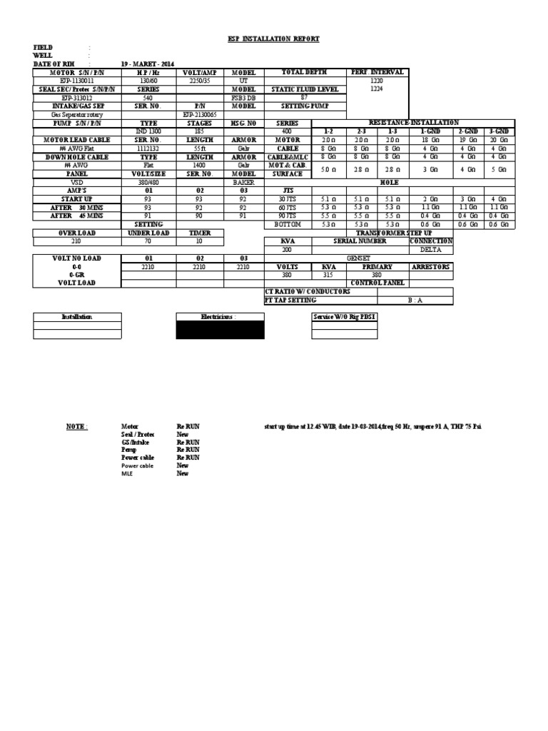 Rih - Esp Diagram Report 19-03-2014 | PDF | Manufactured Goods | Power ...