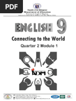 English 9 Q2 Module 4 | PDF | Learning | Prediction