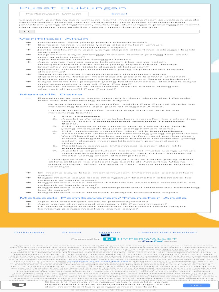 Agoda Refund - Pusat Dukungan | PDF