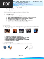 Semi-Detailed Lesson Plan: I-Objectives | PDF | Learning | Lesson Plan