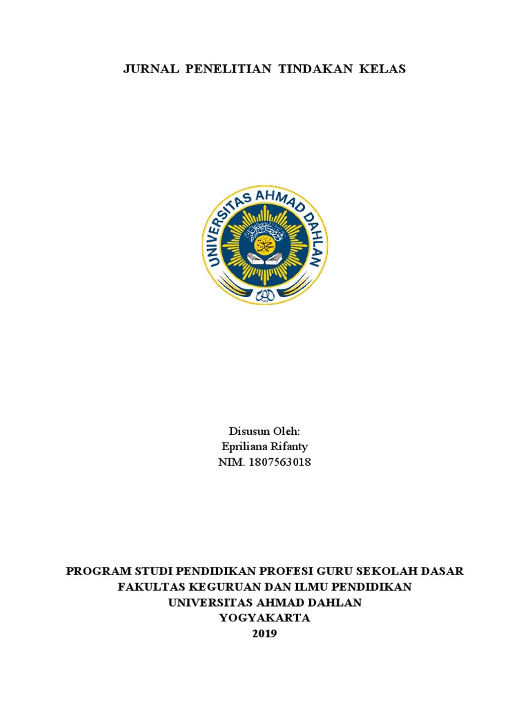 Jurnal PTK - Epriliana Rifanty | PDF