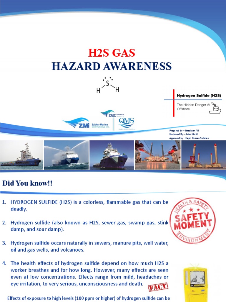 26 - H2S Gas Hazard Awareness - Updated | PDF | Odor | Chemistry