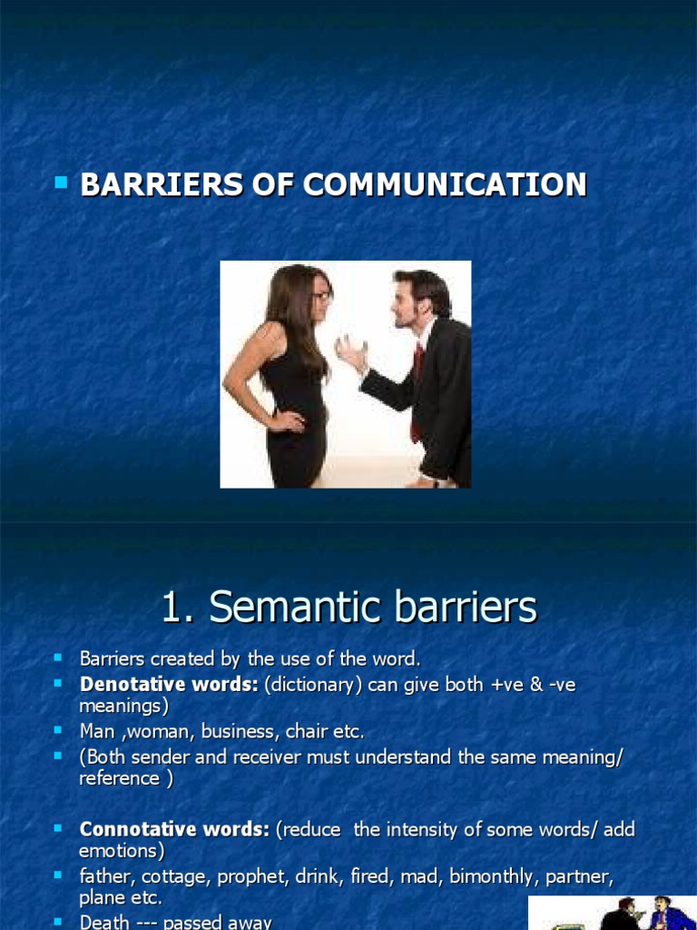 1 Barriers | PDF | Attitude (Psychology) | Communication