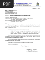 Project Cancellation Notification Letter | PDF | Finance & Money Management