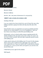 Sample Assurance Letters | PDF | Business