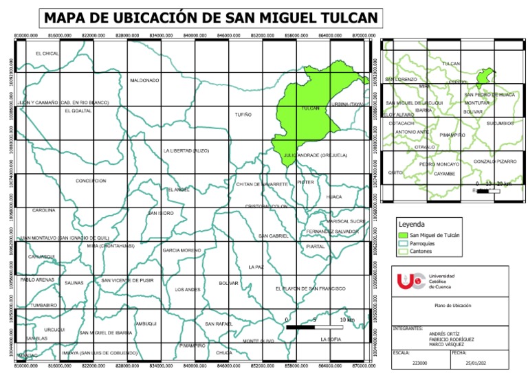 Mapa Tulcan | PDF