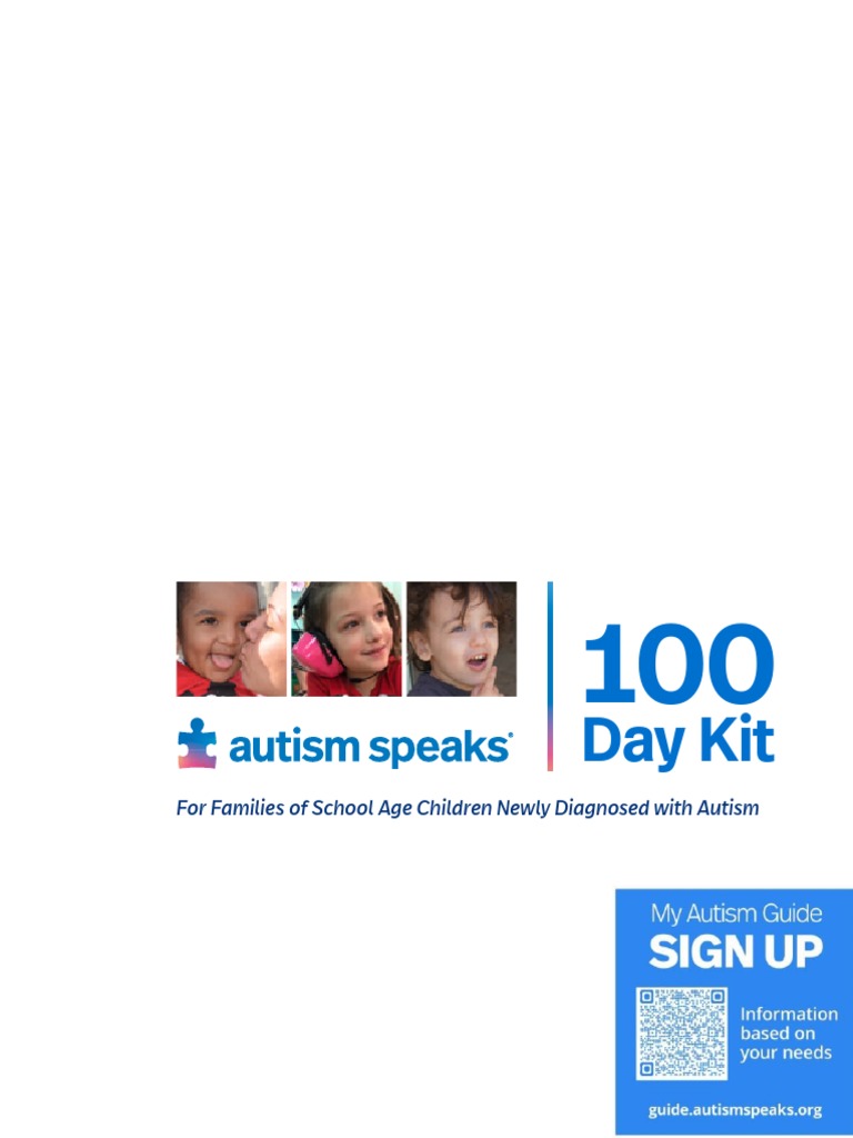 100 Day Tool Kit School Aged Children | PDF | Autism | Autism Spectrum