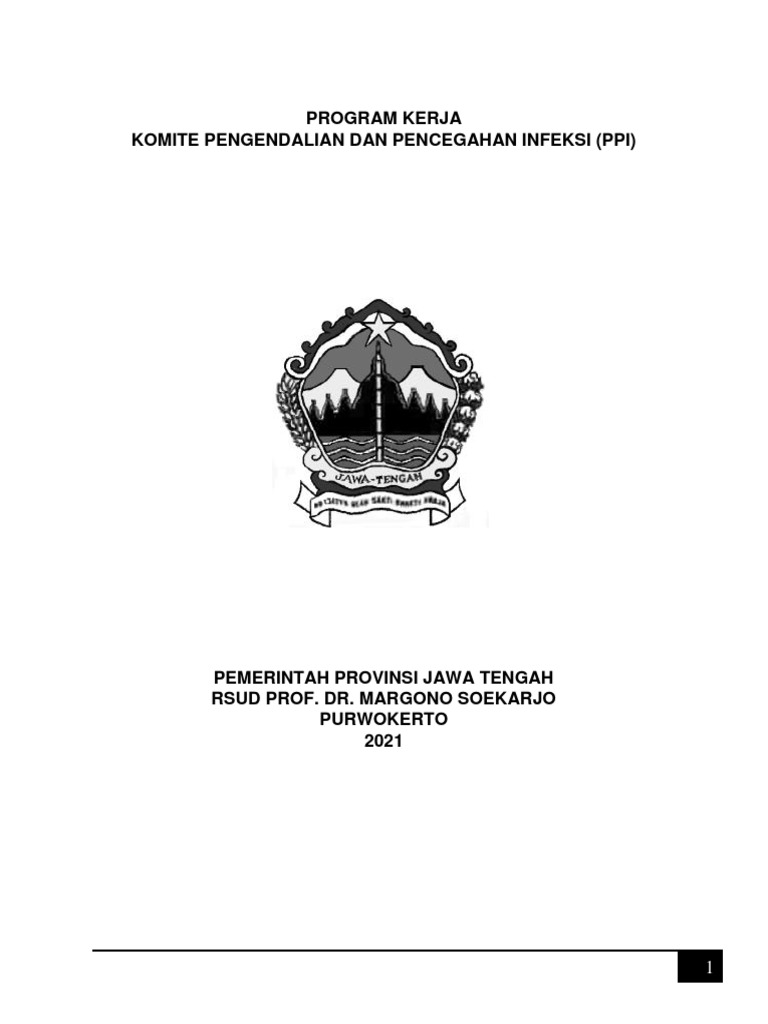 Program Kerja Komite Pengendalian Dan Pencegahan Infeksi (Ppi) | PDF