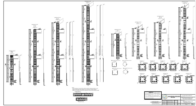 R - 07-Plan Armare Stâlpi-1093x594 | PDF