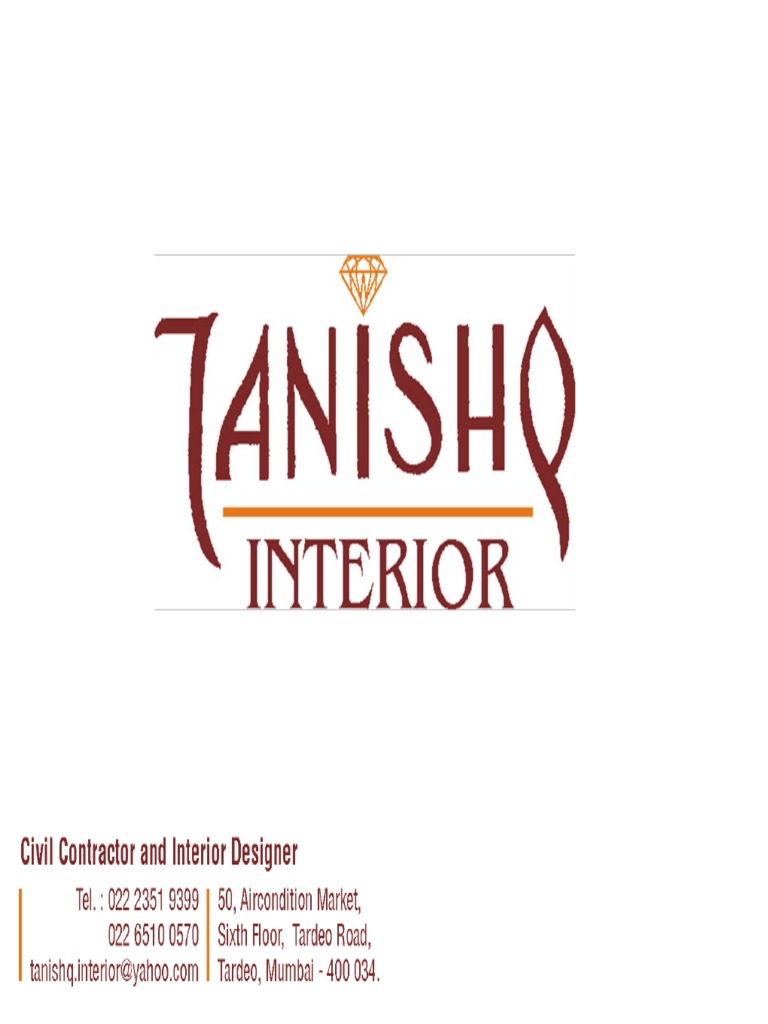Profile of Tanishq Interior, a Leading Interior Designing and Turnkey ...