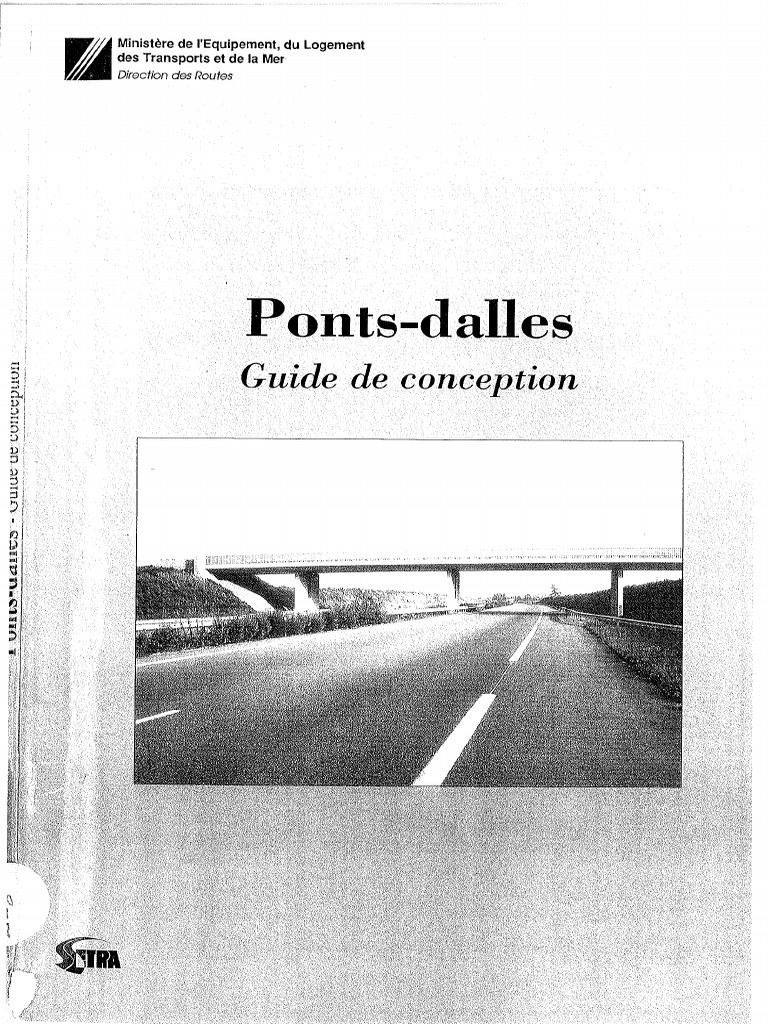 SETRA Ponts Dalles | PDF