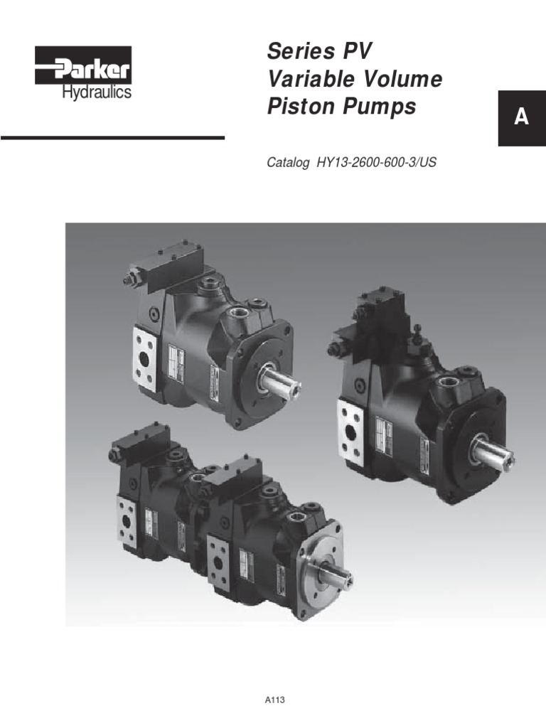 Hydraulic Pump Catalog | PDF | Pump | Horsepower