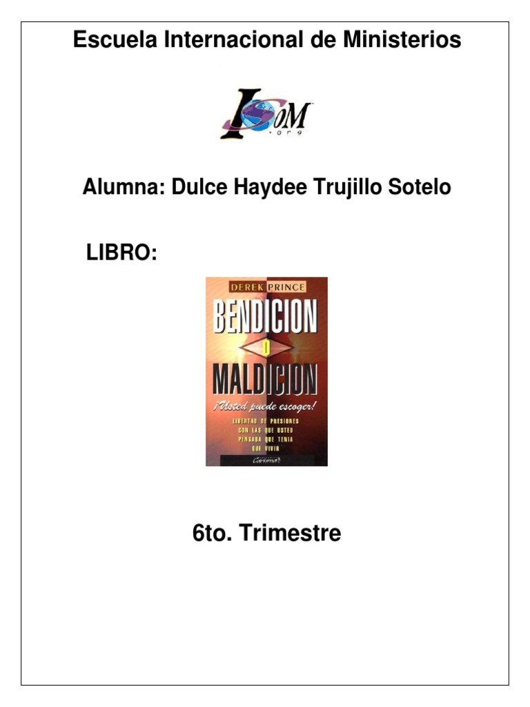 Bendiciones y Maldiciones Generacionales | PDF | Oración | Brujería