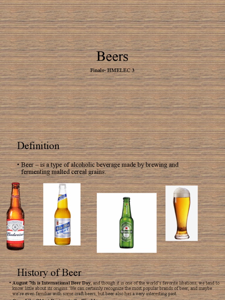 Beers | PDF | Beer | Brewing