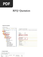 13 ME41 - How To Create RFQ (Request For Quotation) in SAP | PDF ...