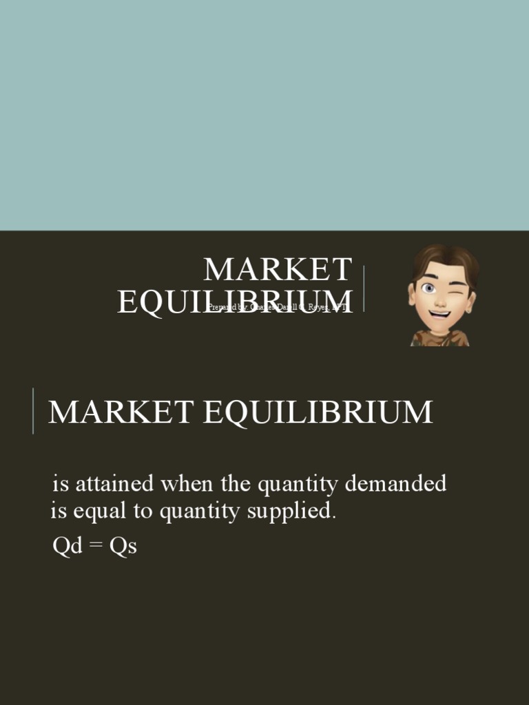 Market Equilibrium Exercises | PDF | Demand | Supply And Demand