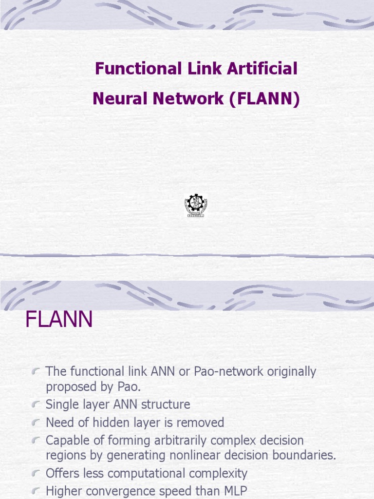 Functional Link Artificial Neural Network (FLANN) | PDF | Trigonometric Functions | Artificial ...