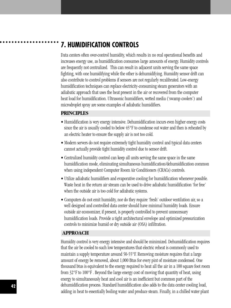 Humidification Controls: Principles | PDF | Air Conditioning | Humidity