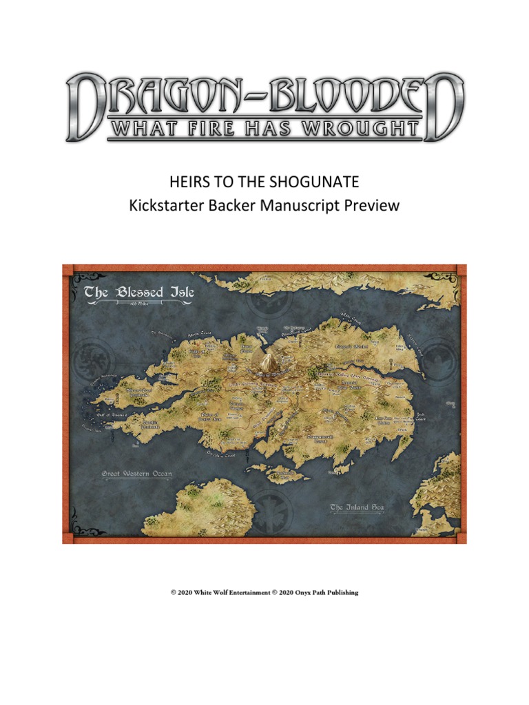 Exalted 3e - Heirs To The Shogunate - Full Preview | PDF | Privateer ...