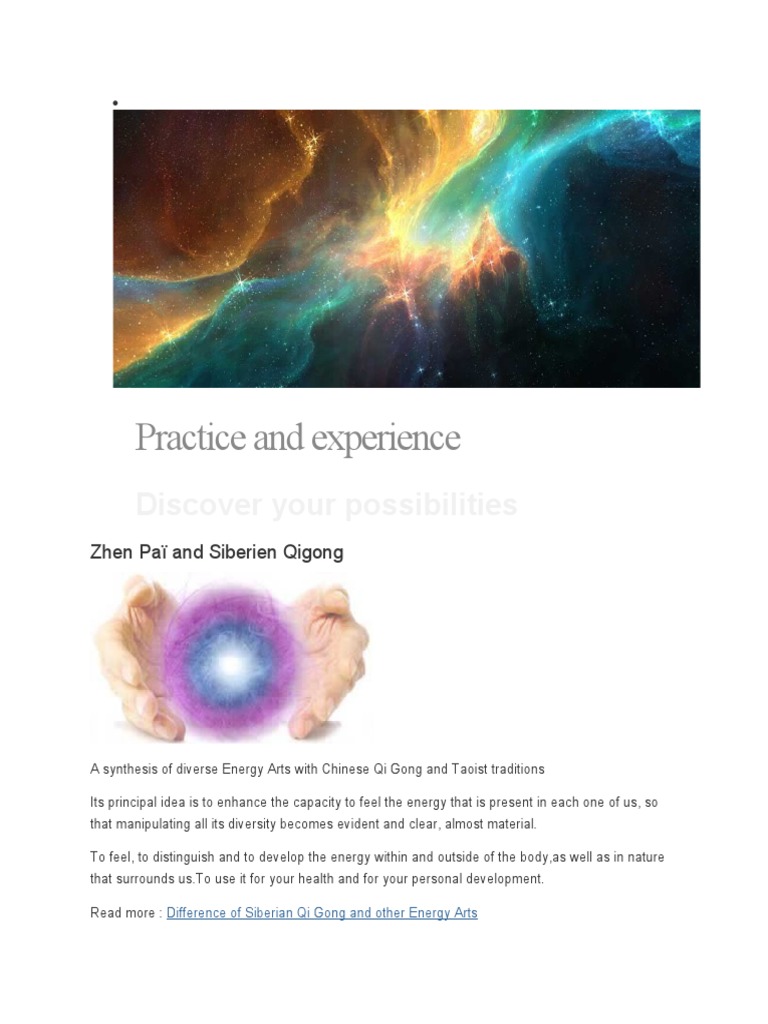 Practice and Experience: Discover Your Possibilities | PDF | Parent ...