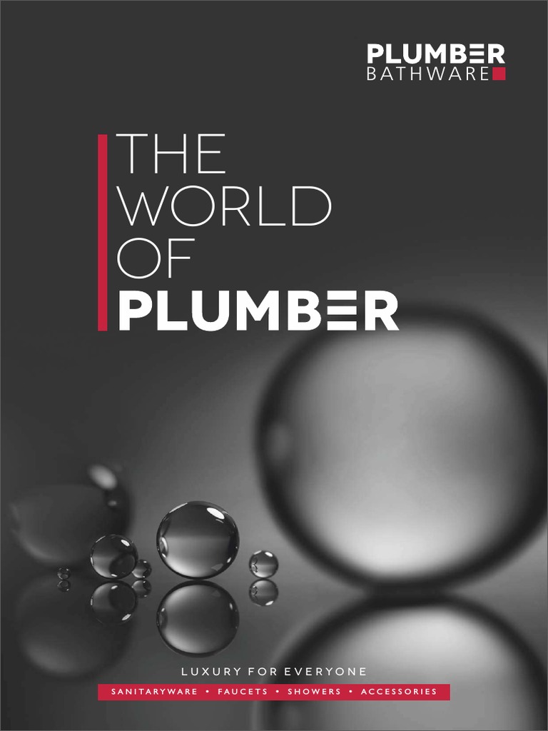 Plumber Catalogue | PDF | Tap (Valve) | Water